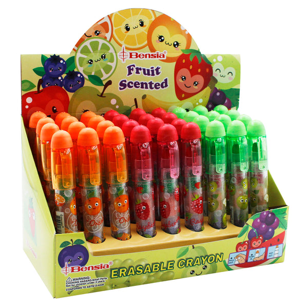 LEOZ27 Erasable Rocket Crayon With Scented Eraser – Bensia