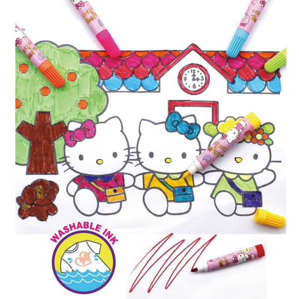 Hello Kitty Washable Color Marker 24 Colors Set – Bensia