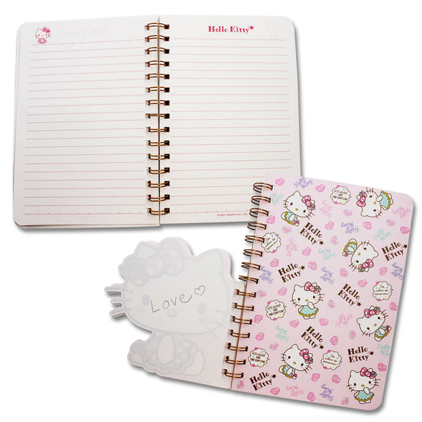 Item no.: Die cut memo pad attached ring notebook – Bensia