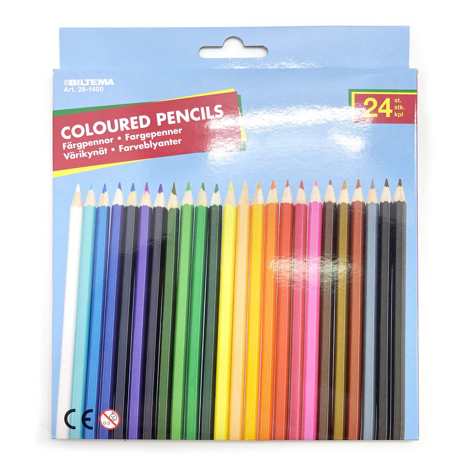 VINO010 Wooden Colored Pencil 24 Colors – Bensia